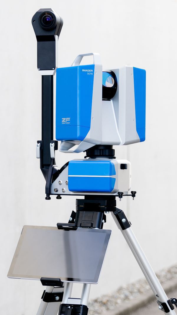 Scanner 3D - FlexScan 22 - Zoller + Fröhlich Laser Scanner - de medição ...