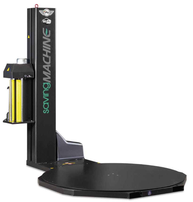 Envolvedora vertical - EB - pkg - semiautomática / com sistema de freio ...
