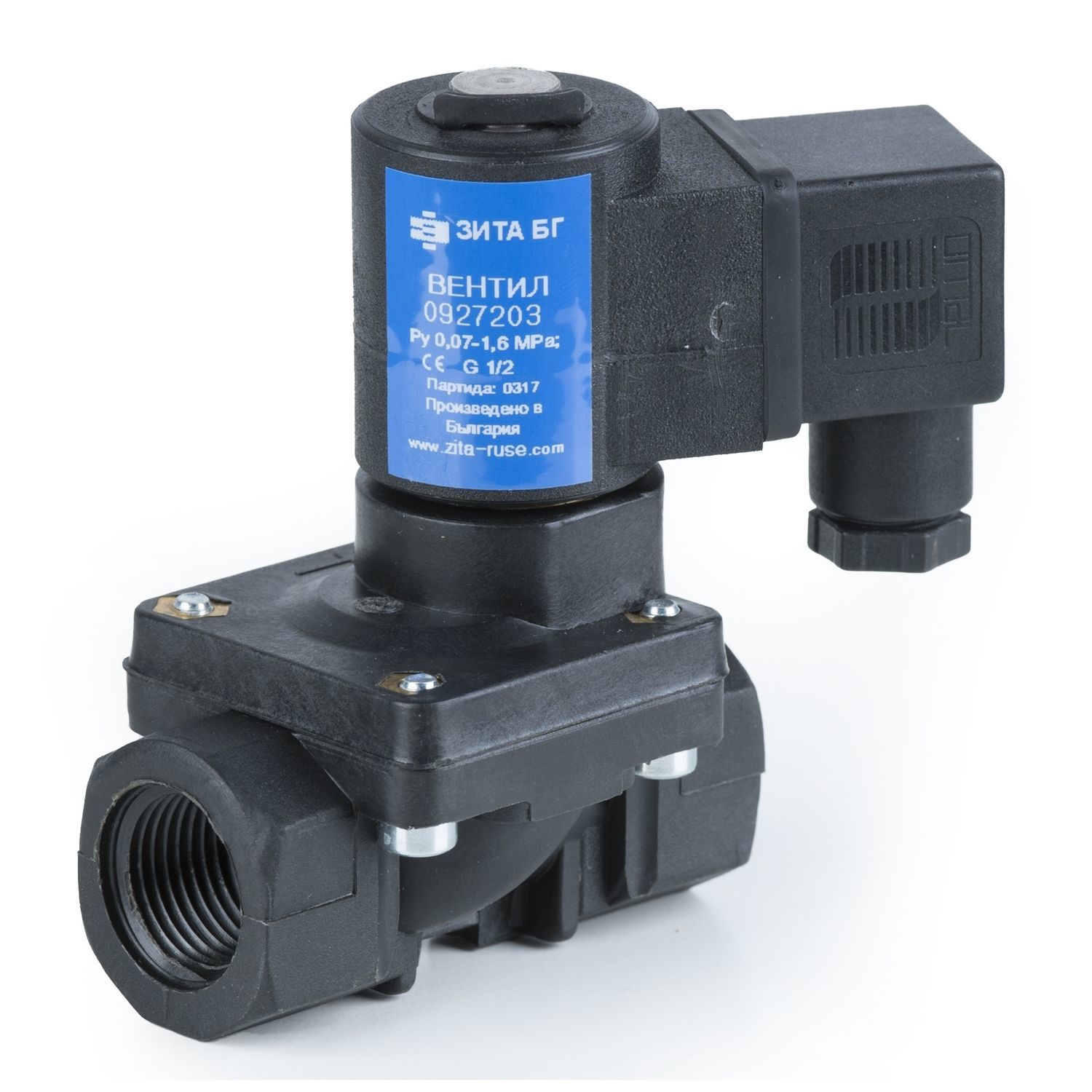 Válvula solenoide de ação indireta - 0927203 - ZITA BULGARIA - de 2 ...