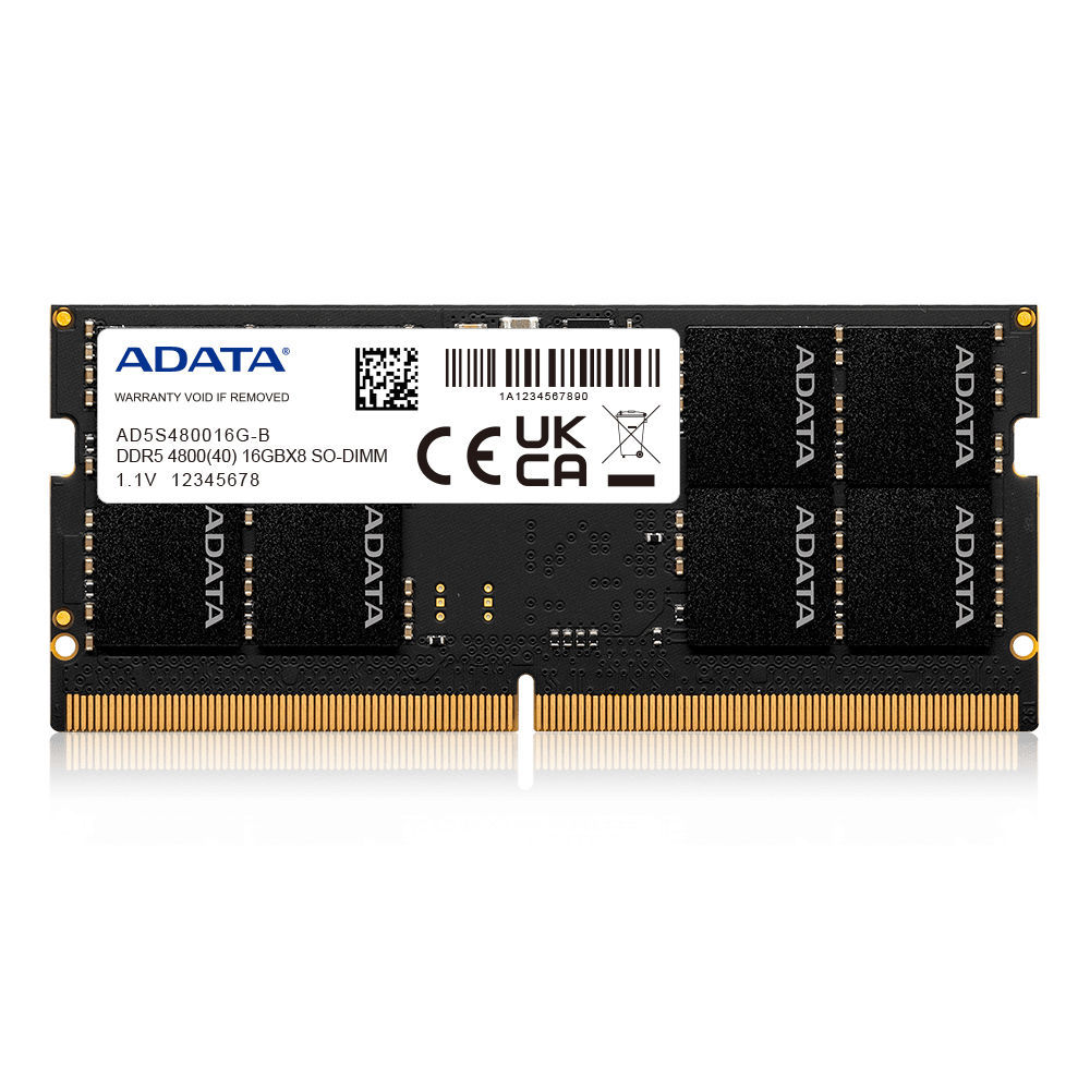Módulo de memória SO-DIMM - ADATA Industrial - DDR5 / rápido / ECC