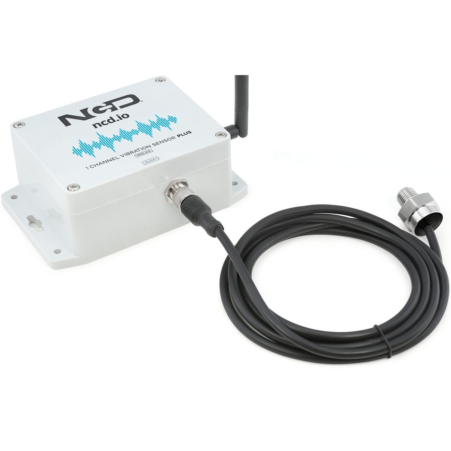 Sensor de vibração eletrônico - National Control Devices - com medição ...