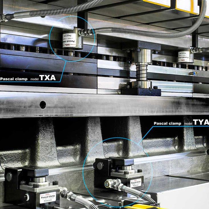 Sistema de aperto hidráulico - TA series - Pascal Engineering Inc ...