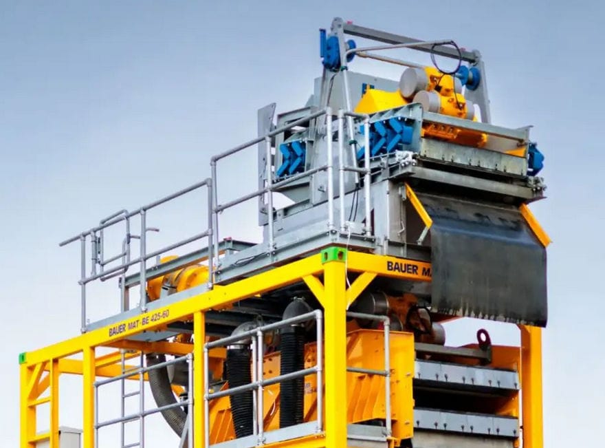 Limpa-grades primário - GS 425-V - BAUER MAT Slurry Handling Systems ...