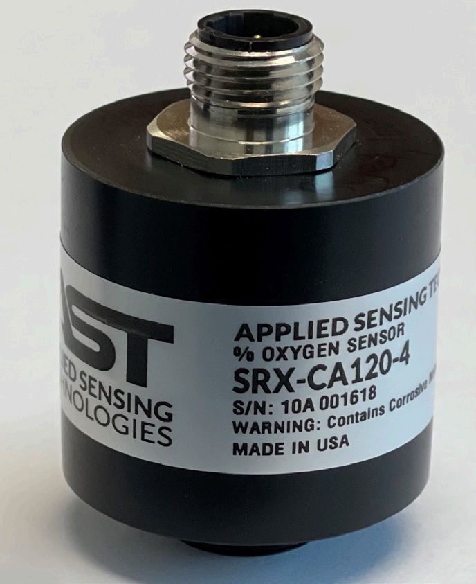 Sensor de oxigênio eletroquímico - SRX-CA120-4 - AST - Applied Sensing ...