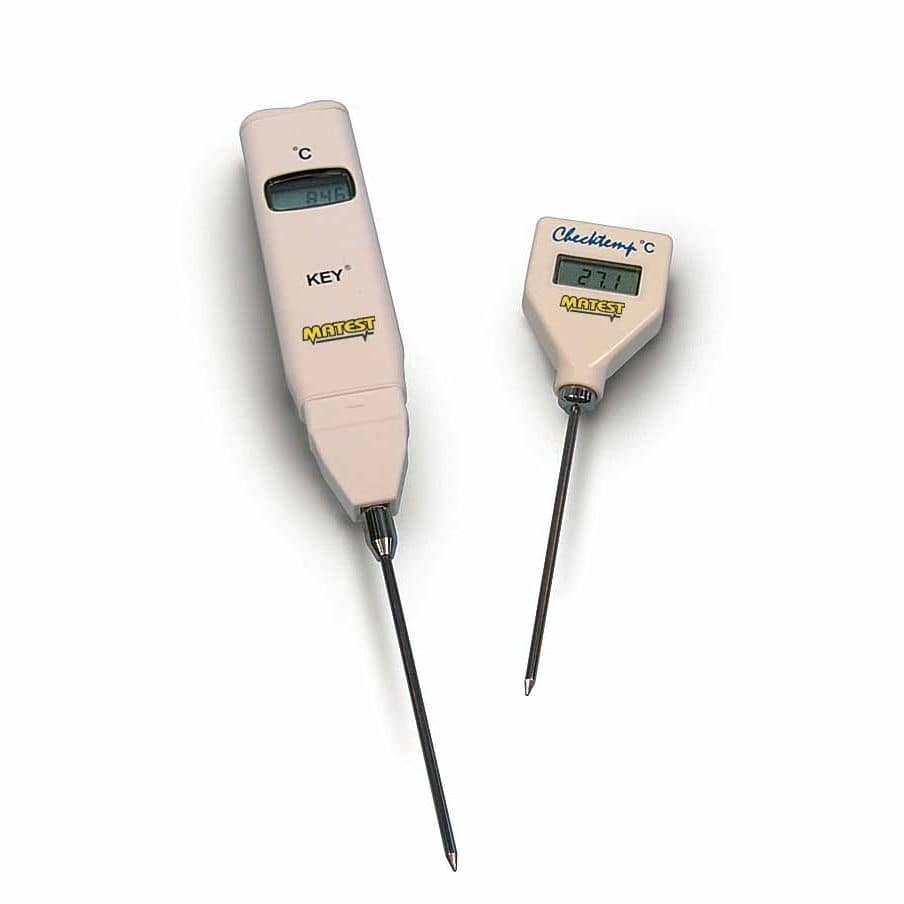 Termômetro com sensor - 1 series - Matest SpA - de termopar / gráfico / ºC