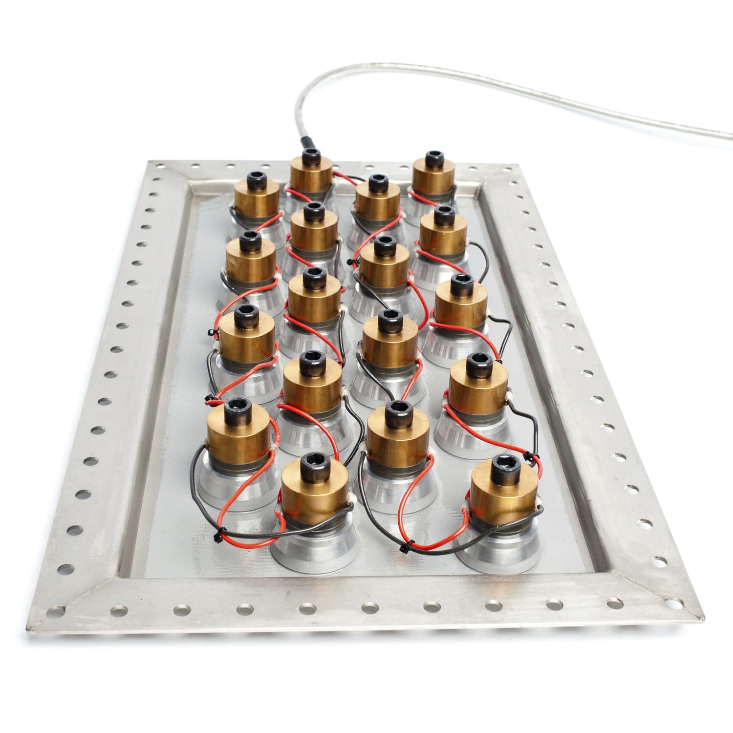 Transdutor de ultrassom de placa - CL-FL - SinapTec - piezoelétrico ...