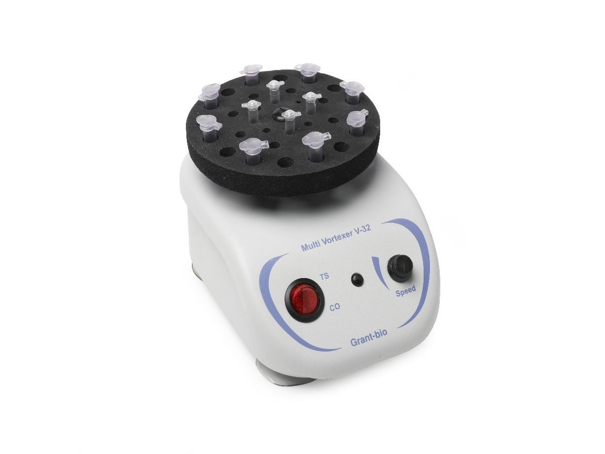 Agitador de laboratório Vórtex - V-32 - Grant Instruments - analógico