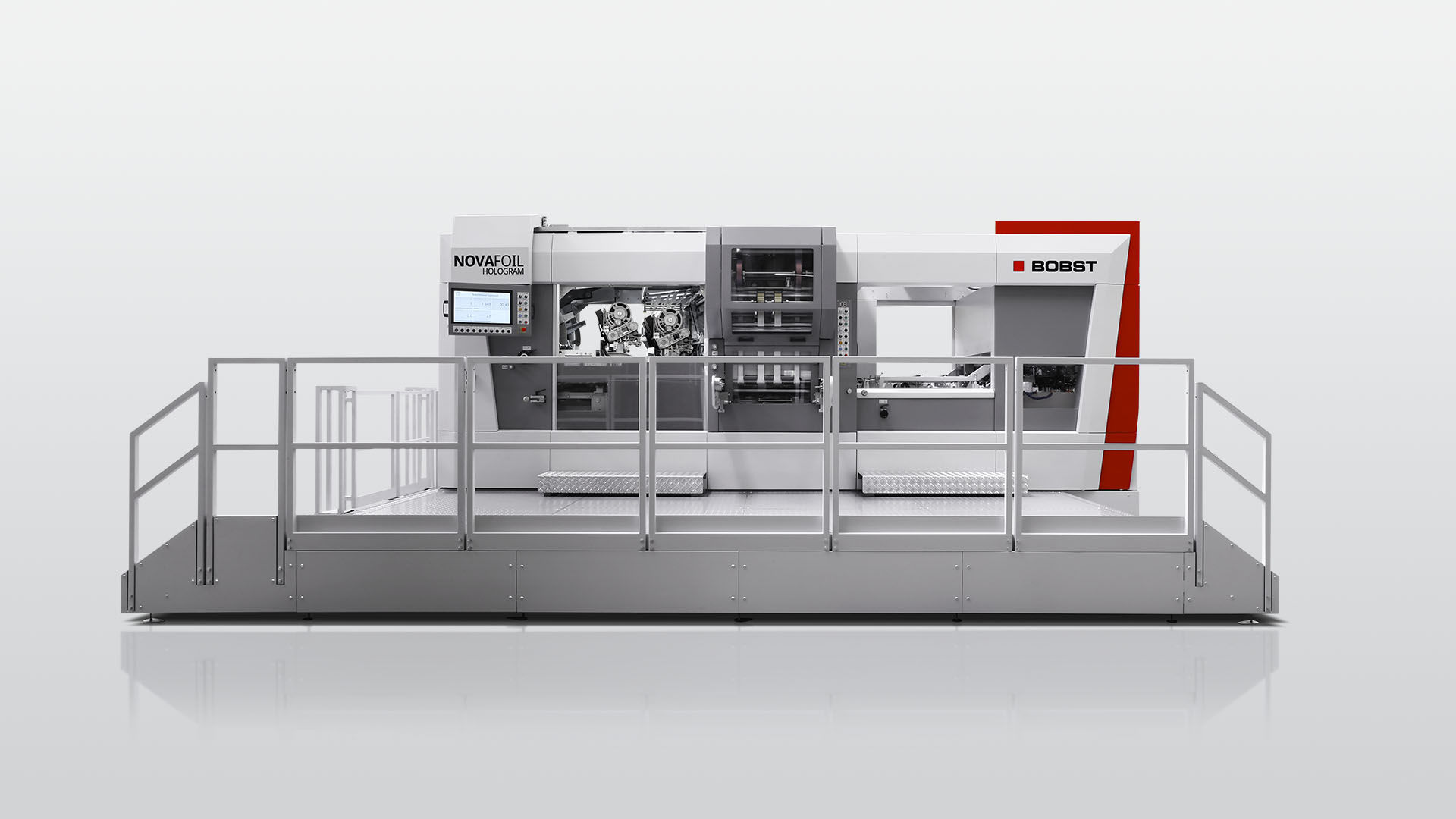 Prensa de impressão de estampagem a quente - NOVAFOIL 106 H - BOBST ...