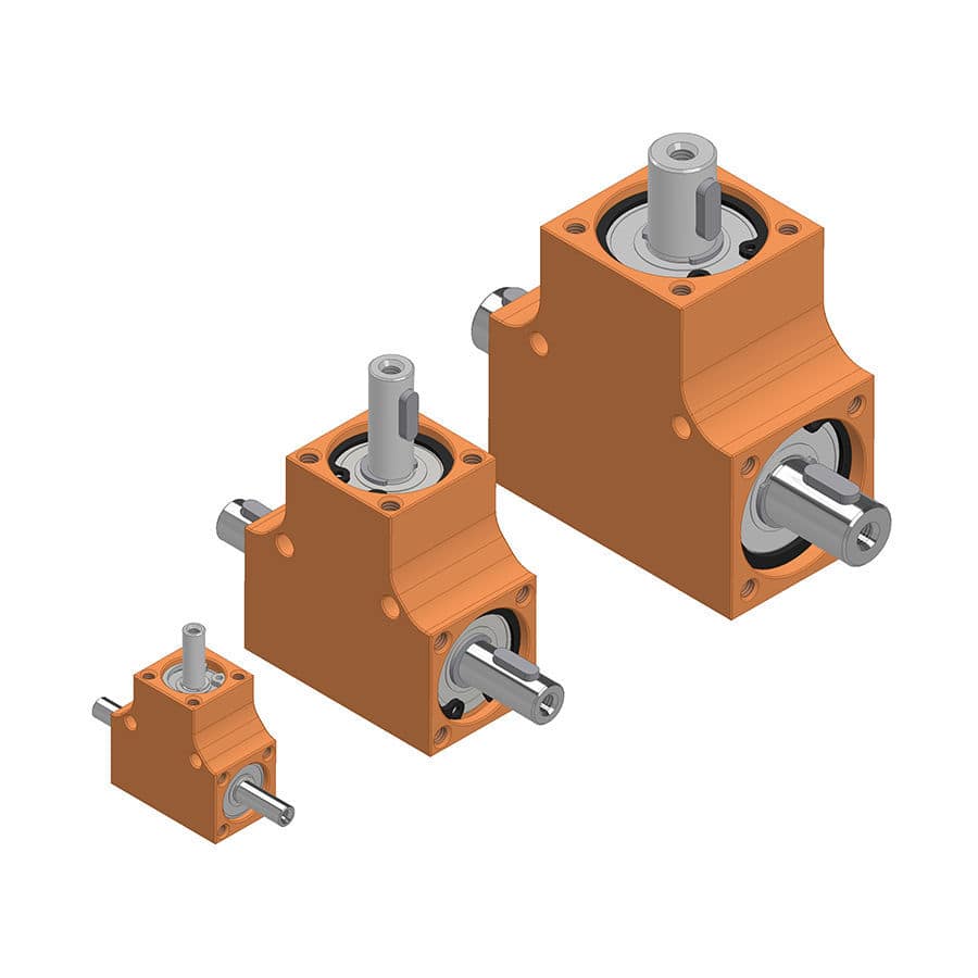 Caixa de transmissão angular de engrenagens cônicas - Ket-Bee 200X T ...