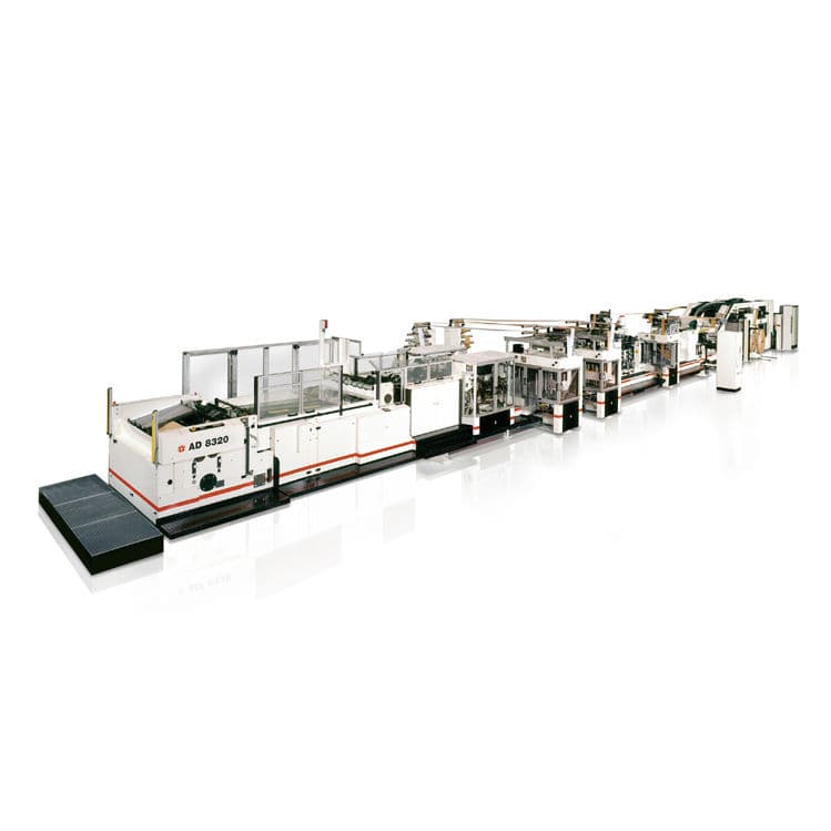 Máquina de fabricação de sacos em papel - AD 8320 - WINDMÖLLER ...
