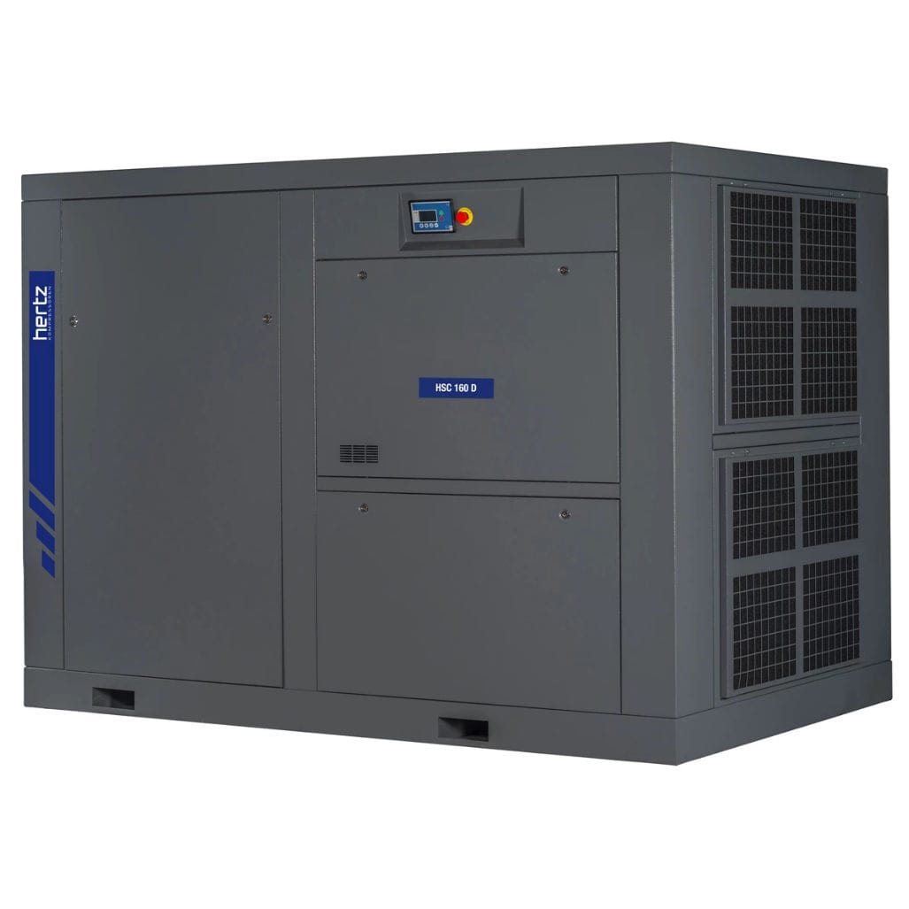 Compressor rotativo - HSC D series - Hertz Kompressoren GmbH - de ar / com motor elétrico ...