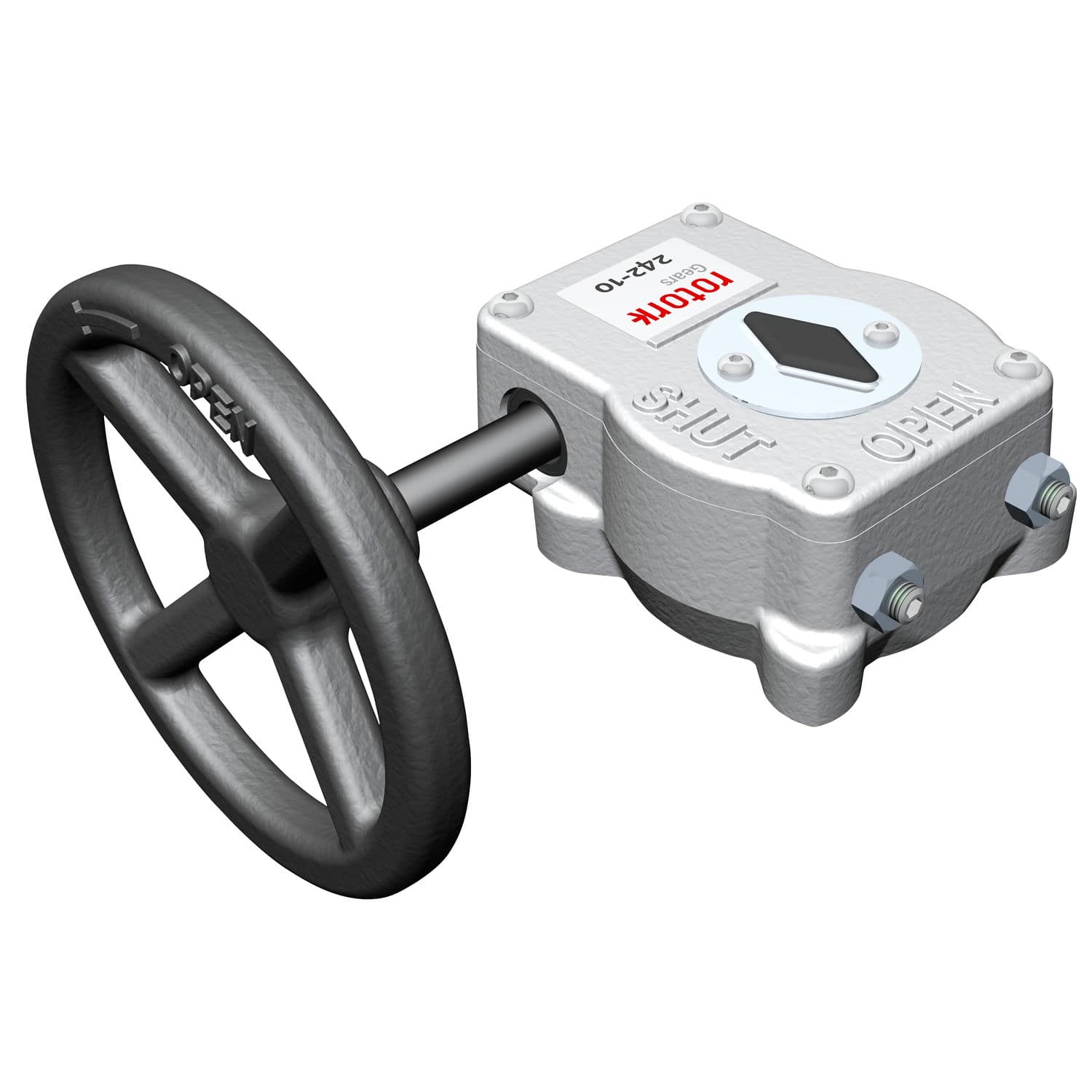 Atuador de válvula com fuso de rosca sem-fim - 242 - Rotork - manual ...