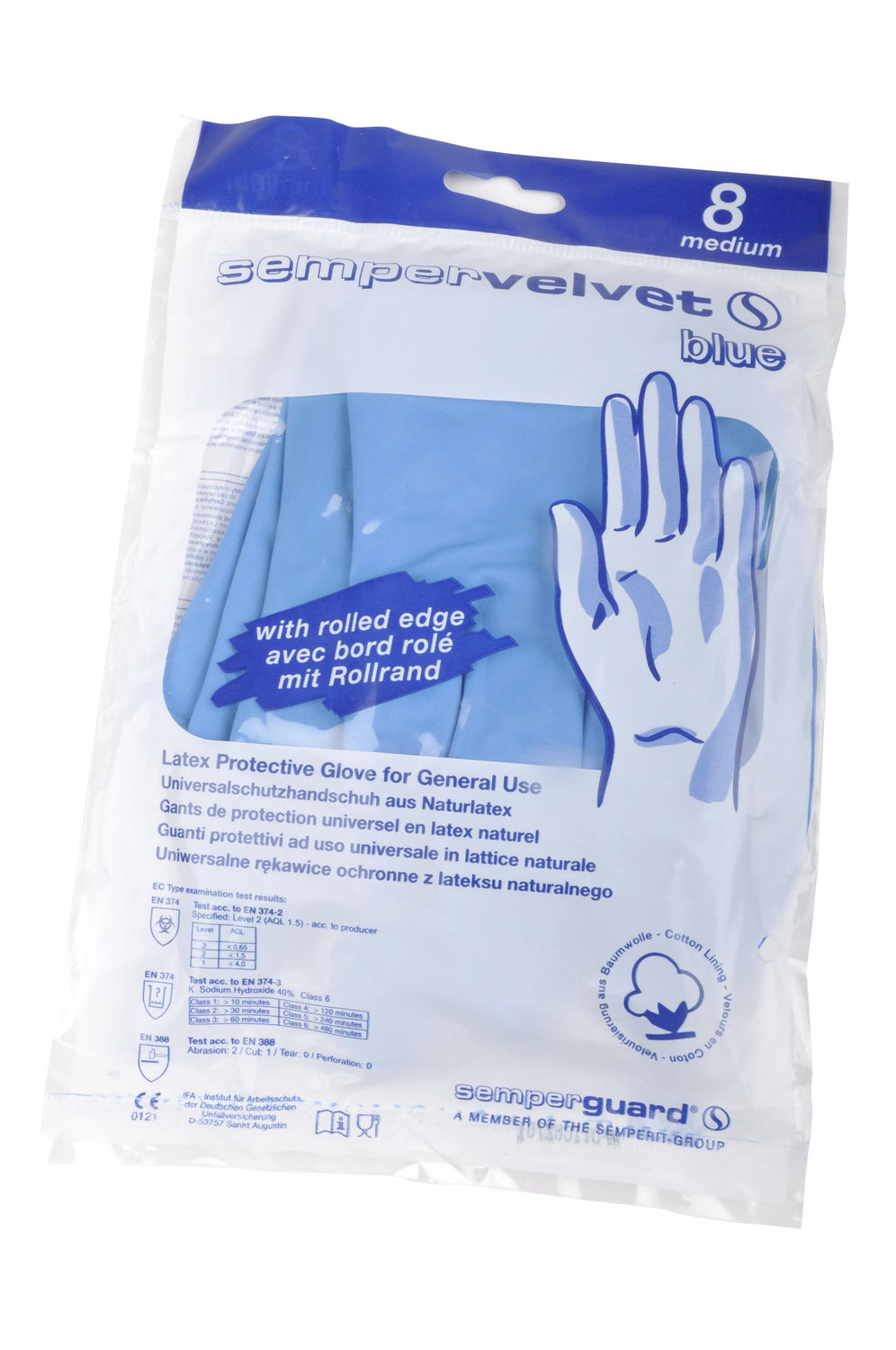 Luva de laboratório - Sempervelvet - Sempermed - de proteção química ...