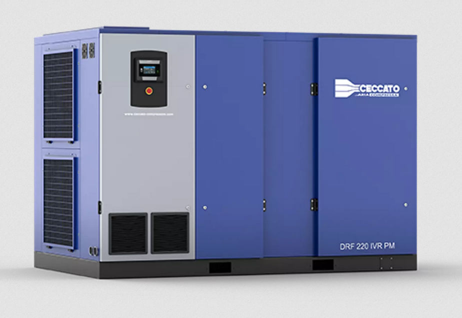 Compressor de parafuso - DRF 150-200 HP IVR PM series - Ceccato Aria ...