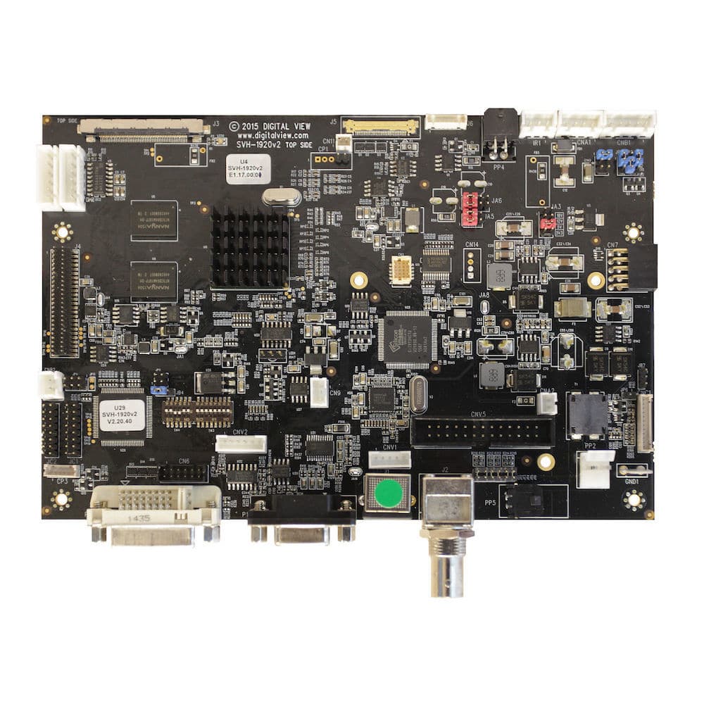 Placa controladora LCD - SVH-1920v2 - Digital View - LVDS / RGB / VGA