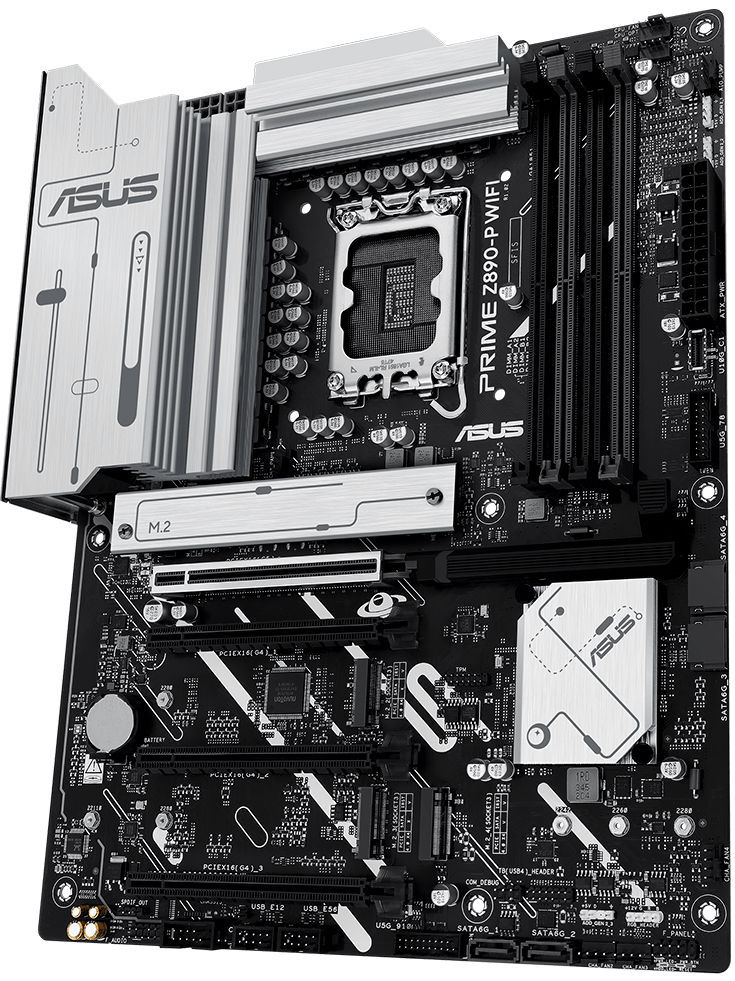 Placa-mãe ATX - PRIME Z890-P - Asus - Intel® Core™ Ultra / Intel ...