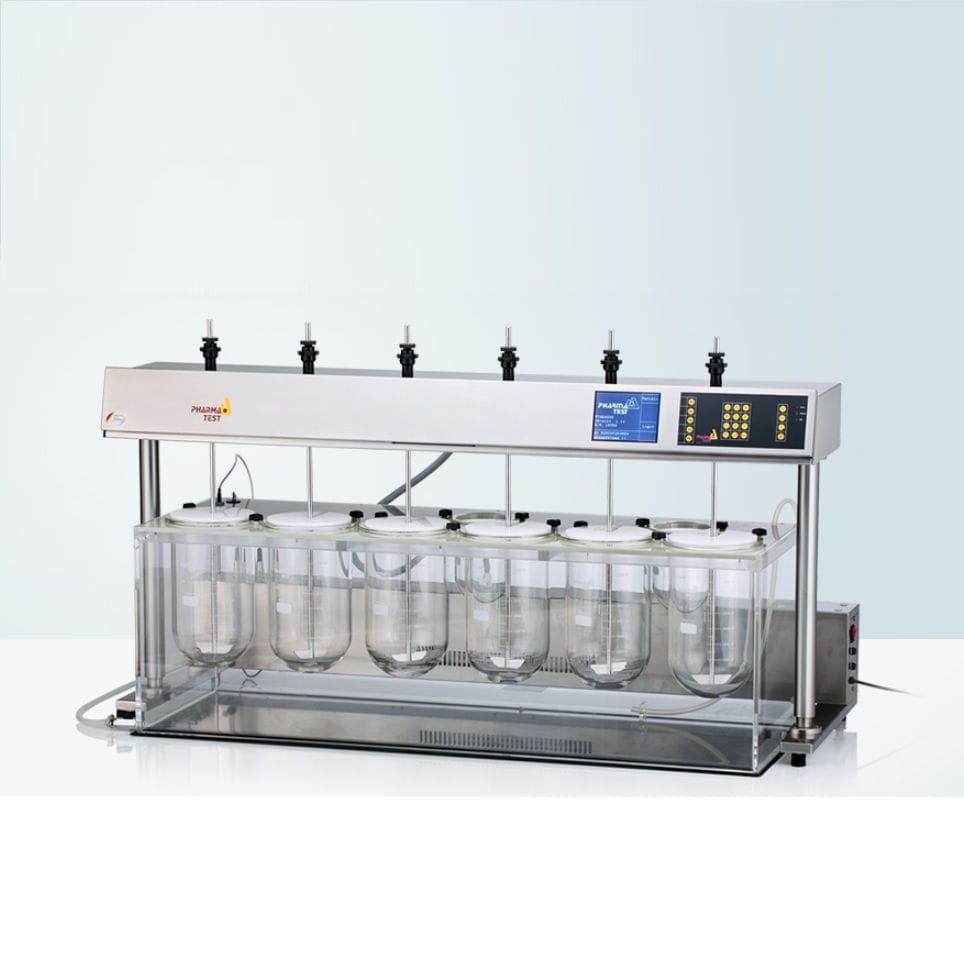 Testador de dissolução - PTWS 4000 - Pharma Test Apparatebau AG - para ...