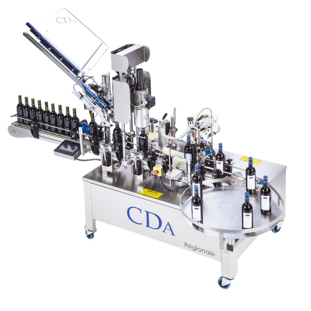 Rotuladora automática - Regionale - CDA - para garrafas / para ...