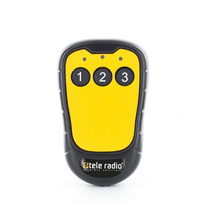 Rádio controle remoto - PN-T7-16 - Tele Radio - com botões / industrial ...