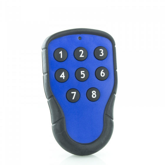 Rádio controle remoto - T60TX-08STL - Tele Radio - com botões / de 8 ...