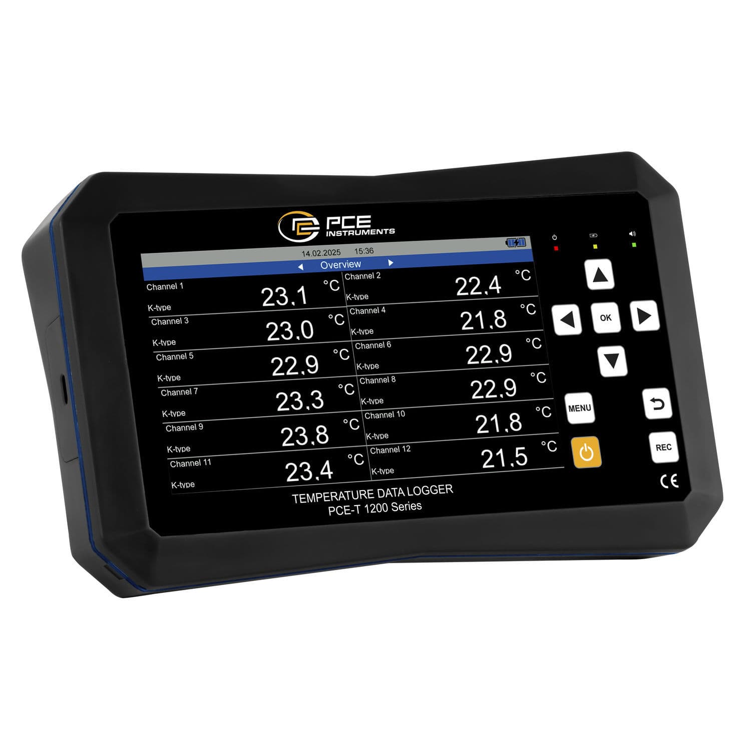 Termômetro de termopar - PCE-T 1220 - PCE Deutschland GmbH - digital ...