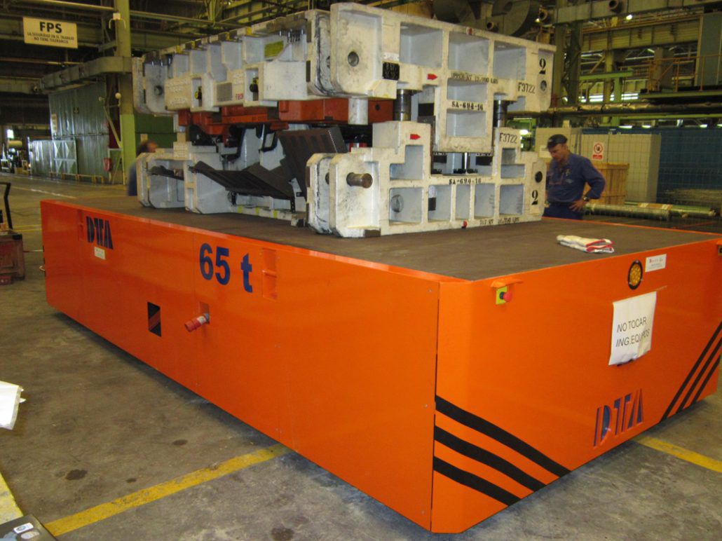 Carro de transferência motorizado elétrico - DTA