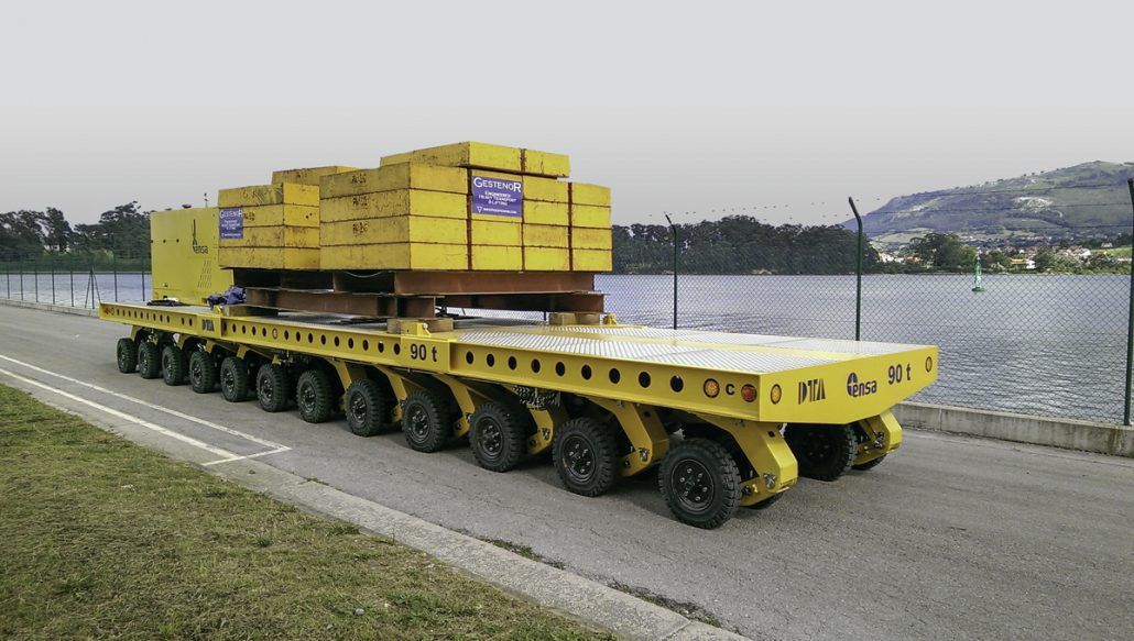 Carro de transferência motorizado a diesel - DTA - mais de 6 eixos ...