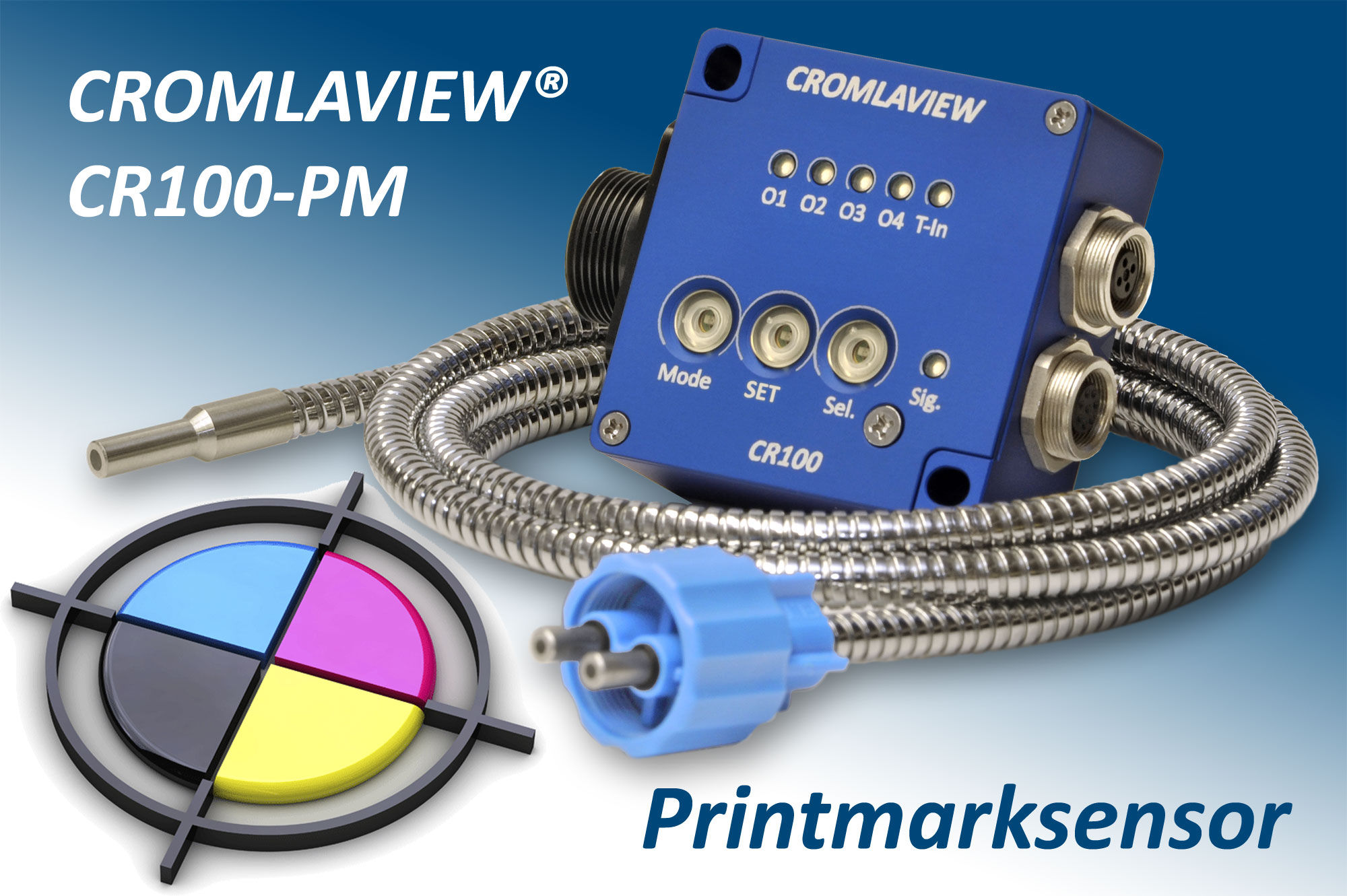 Sensor de marca de cor - CROMLAVIEW ® CR100 PM - ASTECH Angewandte ...