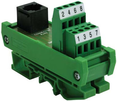 Módulo de interface D-Sub - IMRJ45 series - Connectwell Industries