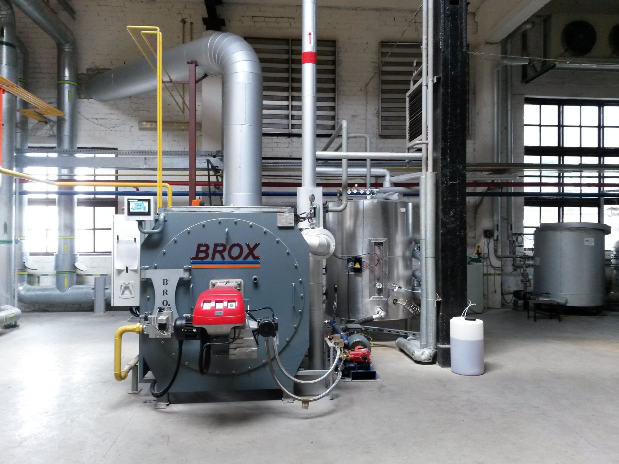 Gerador de vapor a gás - BROX BOILER & BURNER COMPANY