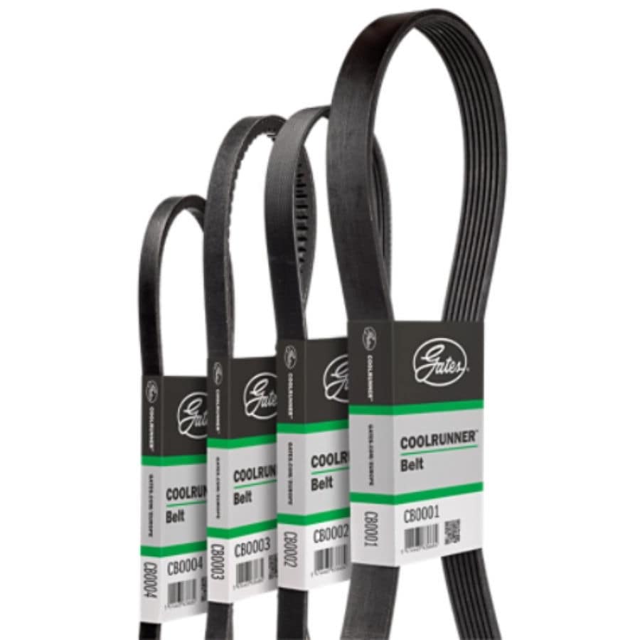 Correia estriada - COOLRUNNER™ - Gates - em EPDM / em cloropreno ...