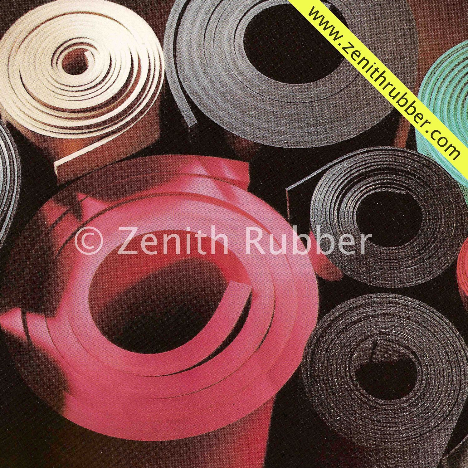 Folha de borracha em rolo - Abra-Super® - Zenith Industrial Rubber ...