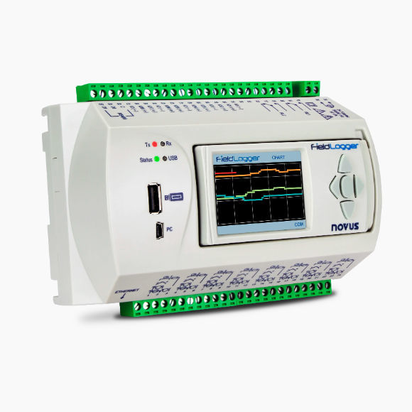 Registrador de dados multicanais - FieldLogger - Novus Automation ...
