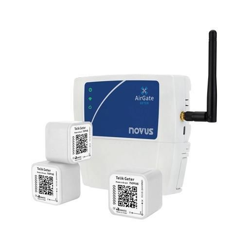 Sensor de vibração sem fio - Telik Geter - Novus Automation - óptico ...