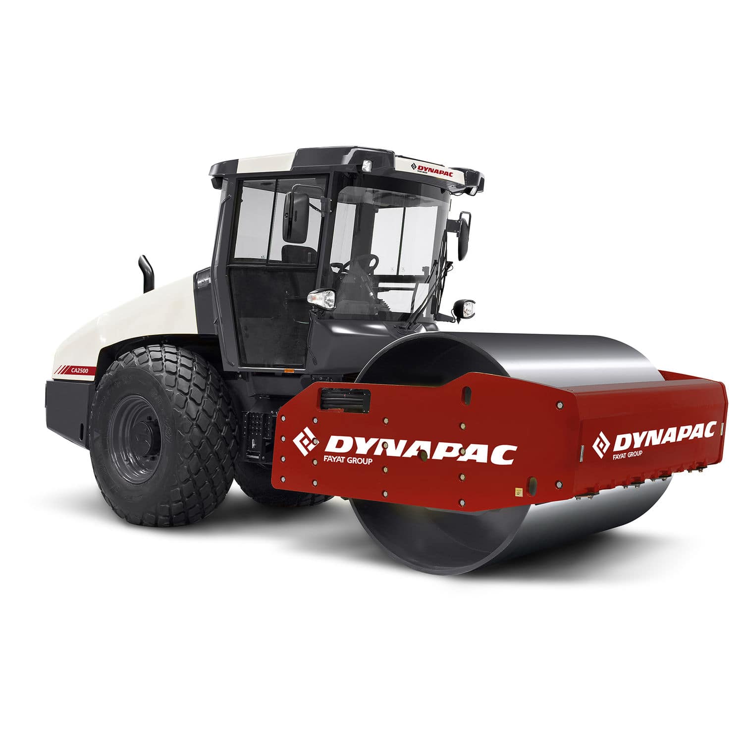 Rolo compactador monocilíndrico - CA2500D - Dynapac Road Construction ...