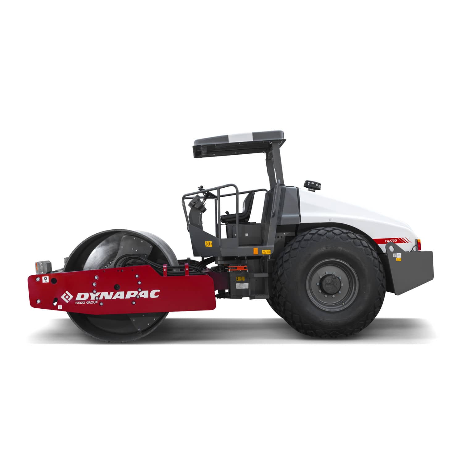 Rolo compactador monocilíndrico - CA270D - Dynapac Road Construction ...