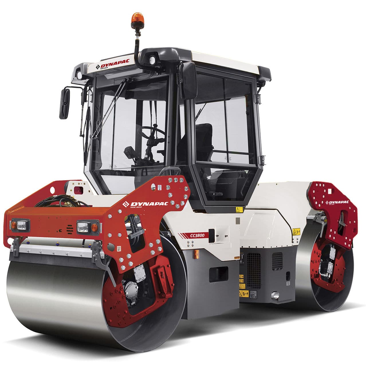 Rolo compactador em tandem - CC3800H - Dynapac Road Construction ...