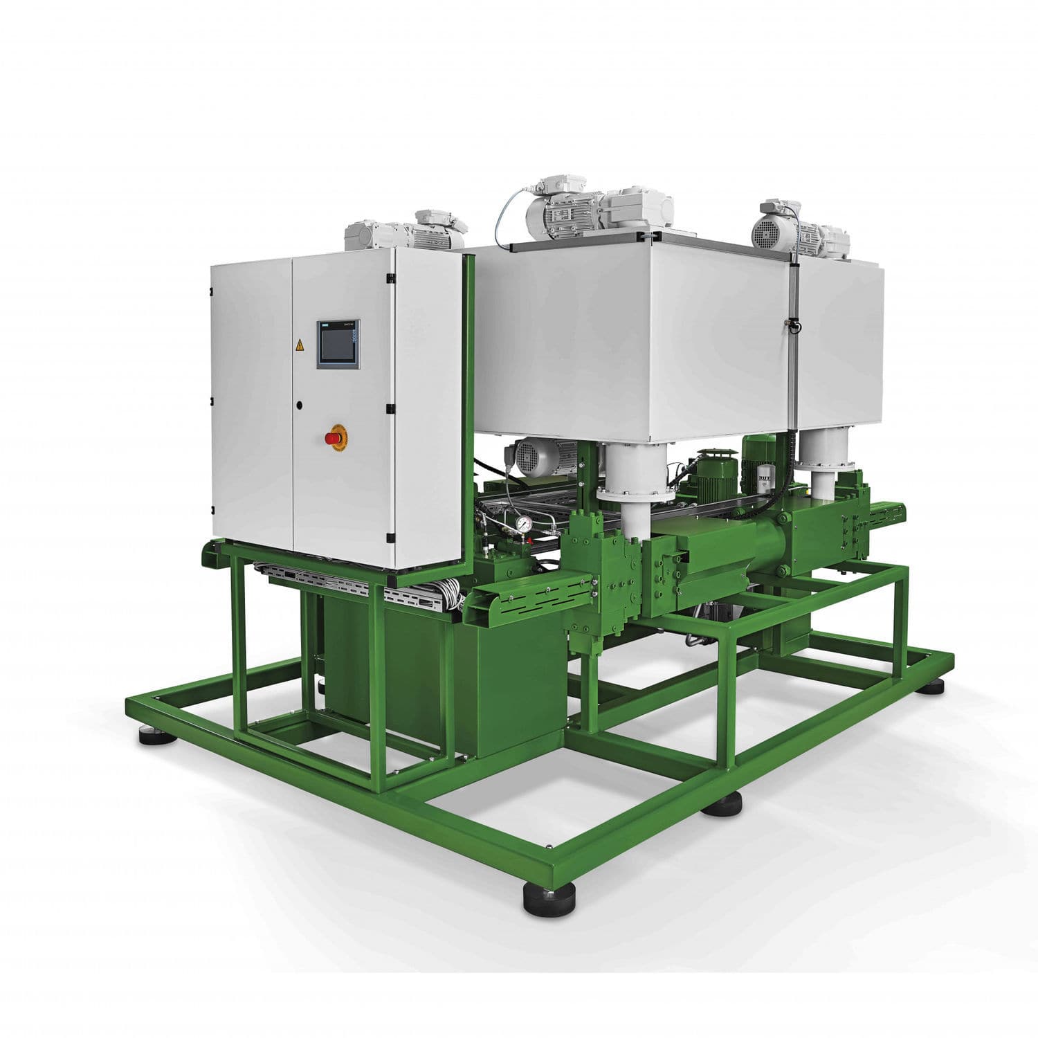 Briquetadeira de cavacos de madeira - RUF BRIKLET - RUF. BRIQUETTING ...