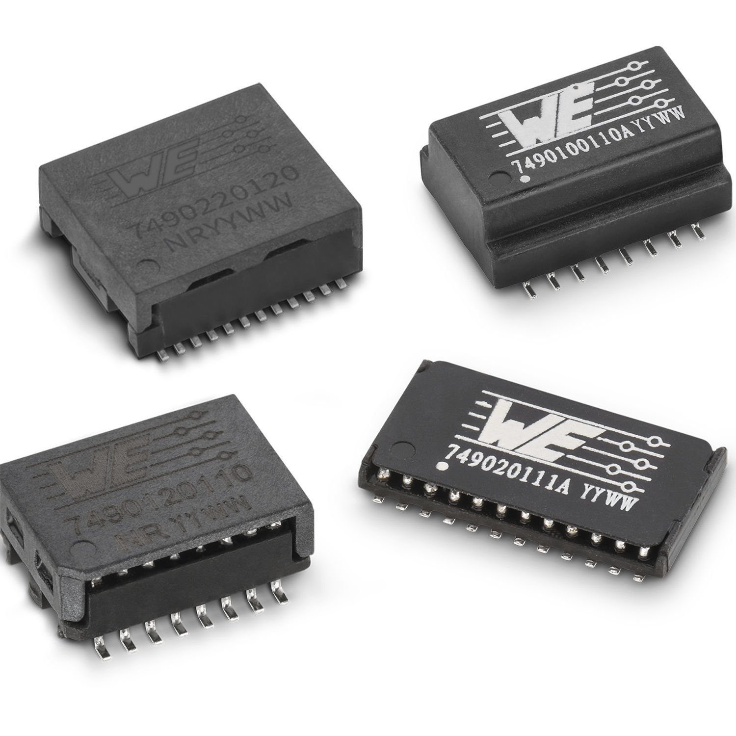 Transformador de potência - WE-LAN - Würth Elektronik eiSos - encapsulado / de rede local (LAN ...