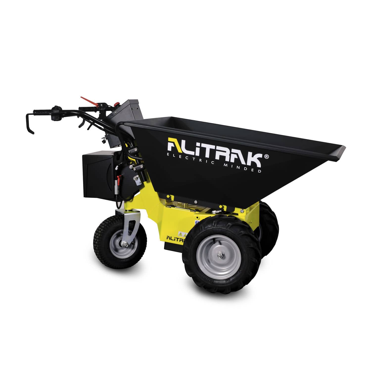Minidumper de rodas - DT300E - ALITRAK S.r.l - elétrico / com sistema de descarga frontal / com ...