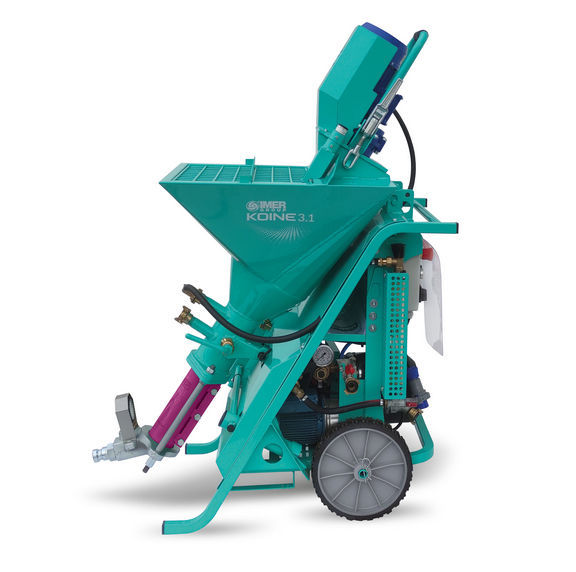 Projetor de argamassa - Koine 3.1 - IMER International SPA