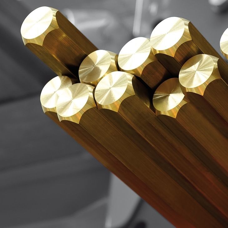 Latão em barras chatas - Bronmetal