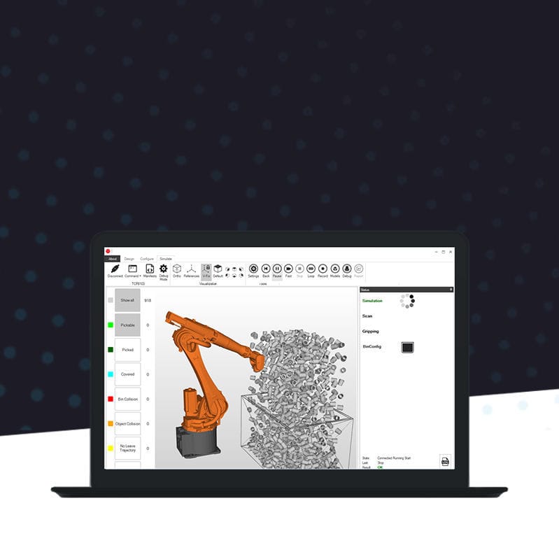 Software de simulação - TWIN PICK - IT-Robotics s.r.l. - de design / de ...