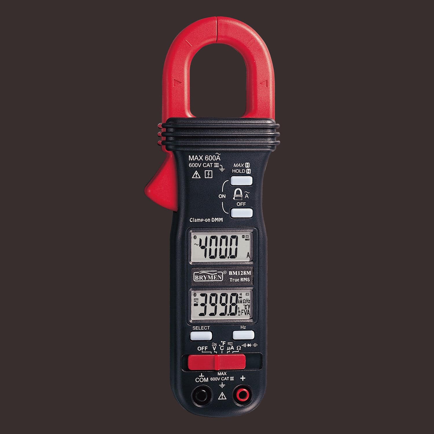 Multímetro tipo pinça digital 4000 contagens - BM128s - BRYMEN ...