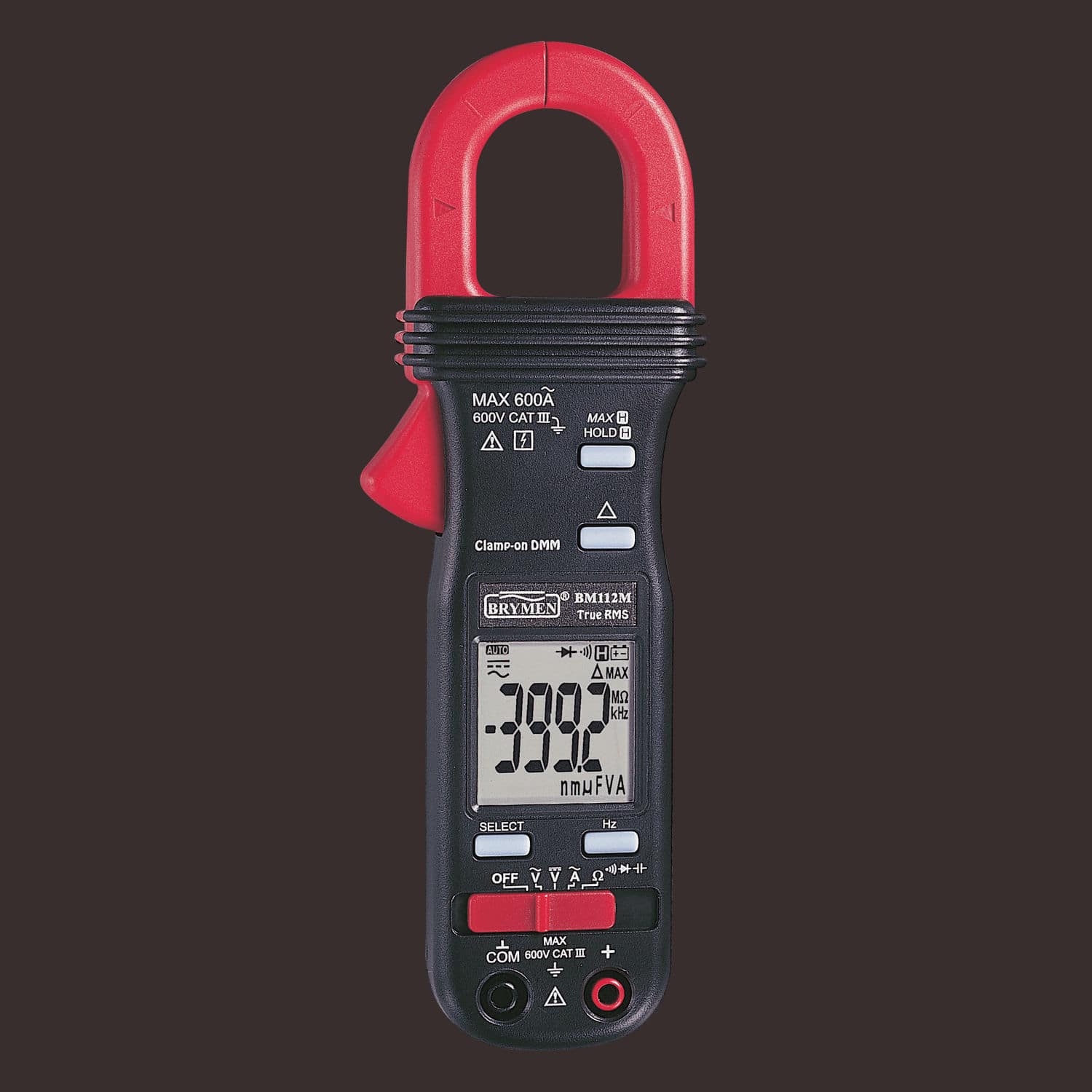 Multímetro tipo pinça digital 4000 contagens - BM112s - BRYMEN ...