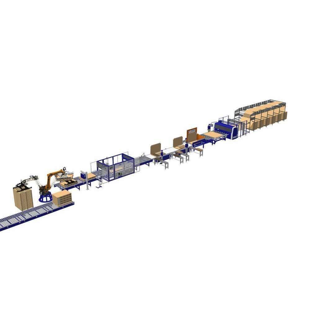 Linha de embalagem para logística - Fefco 0410 - meco group srl - de ...