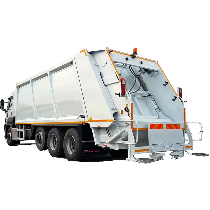 Caminhão coletor de lixo de carregamento traseiro - PRO85 ...