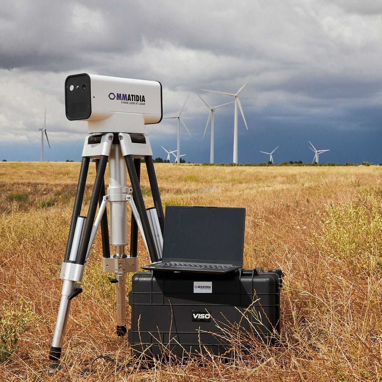 Estação total sem prisma - Q1 Laser Radar - Ommatidia - digital ...