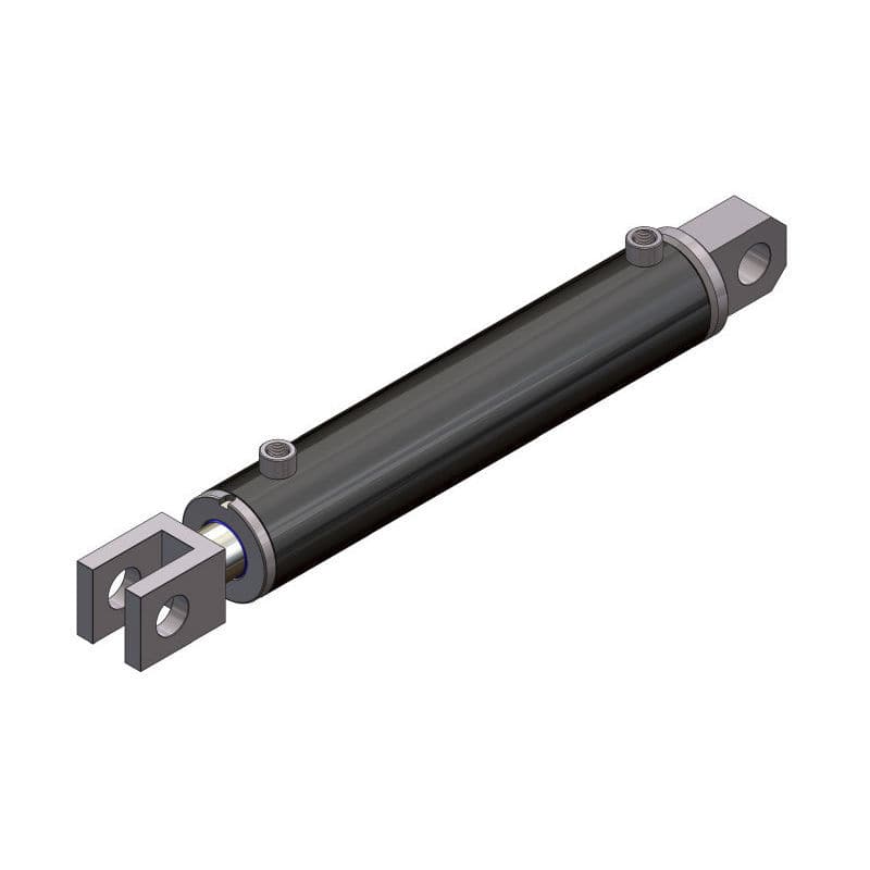 Cilindro hidráulico - 1000 series - Bastimec - com haste / de dupla ...