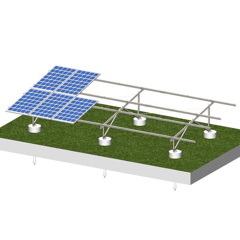 Estrutura de fixação fotovoltaica no solo - ANTAI